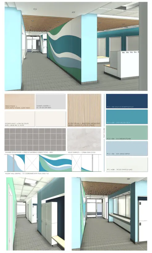 SV Design | YMCA Universal Locker Room Design