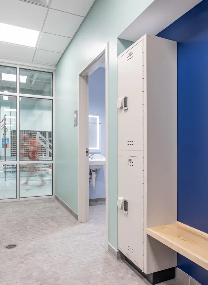 SV Design | YMCA Universal Locker Room Design